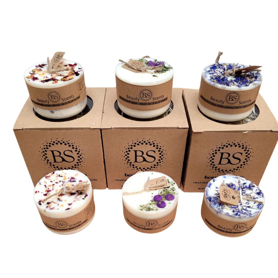 Small Candles Floral Scents sample set – Beauty Scents Wholesale UK